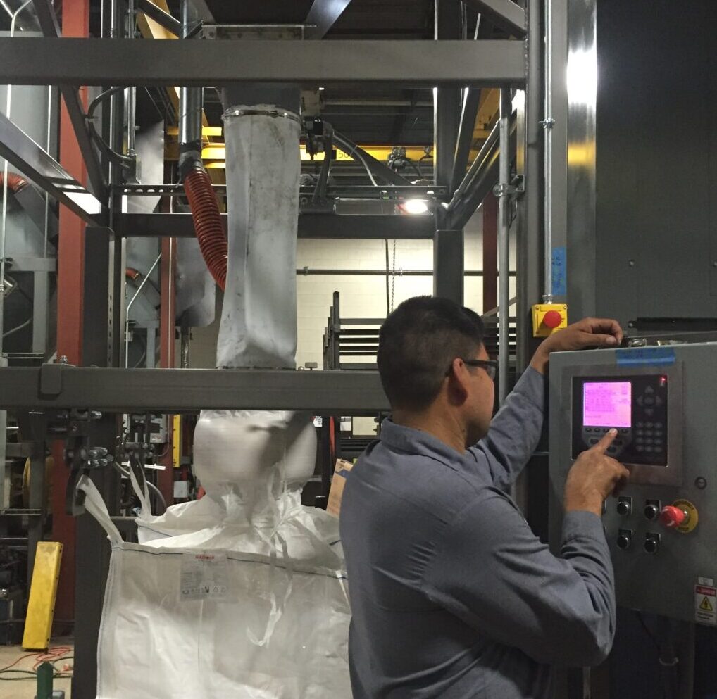 Bulk Bag Loader for Bulk Material Processing Systems