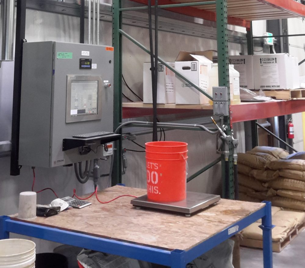 Semi Automatic Batching Station for Hand-Prompt Batching